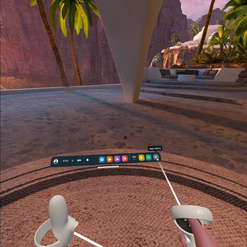 Why do three dots and a black screen appear after launching the app on ...